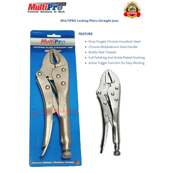 Jual Multipro Tang Buaya 10 Inch / Locking Pliers Straight Jaw 10 Inch ... Jual Multipro Tang Buaya 10 Inch / Locking Pliers Straight Jaw 10 Inch ...