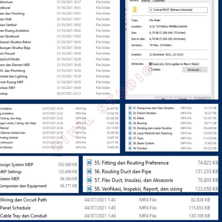 Jual [KODE PRODUK JL70S7937] Tutorial Revit Bahasa Indonesia Lengkap ...