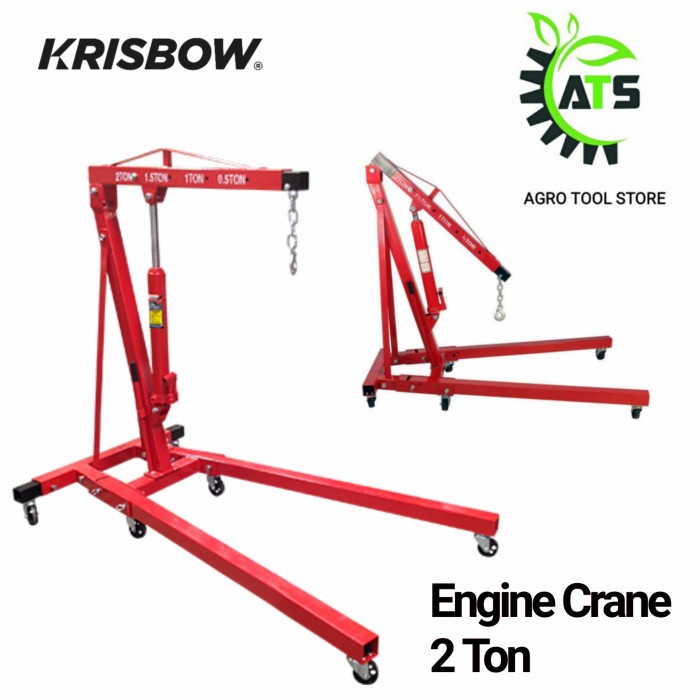 Jual Shop Crane 2 Ton Engine Crane 2Ton TENKA Alat angkat barang mesin ...