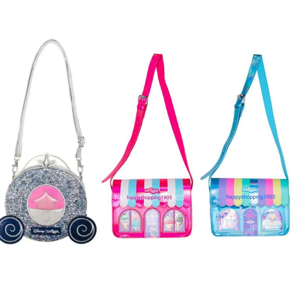 Jual (READY STOCK!) Smiggle Shoulder Bag, Smiggle Disney Princess ...