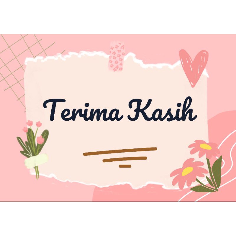 Jual Kartu Ucapan Terima Kasih. Paket 1 | Shopee Indonesia