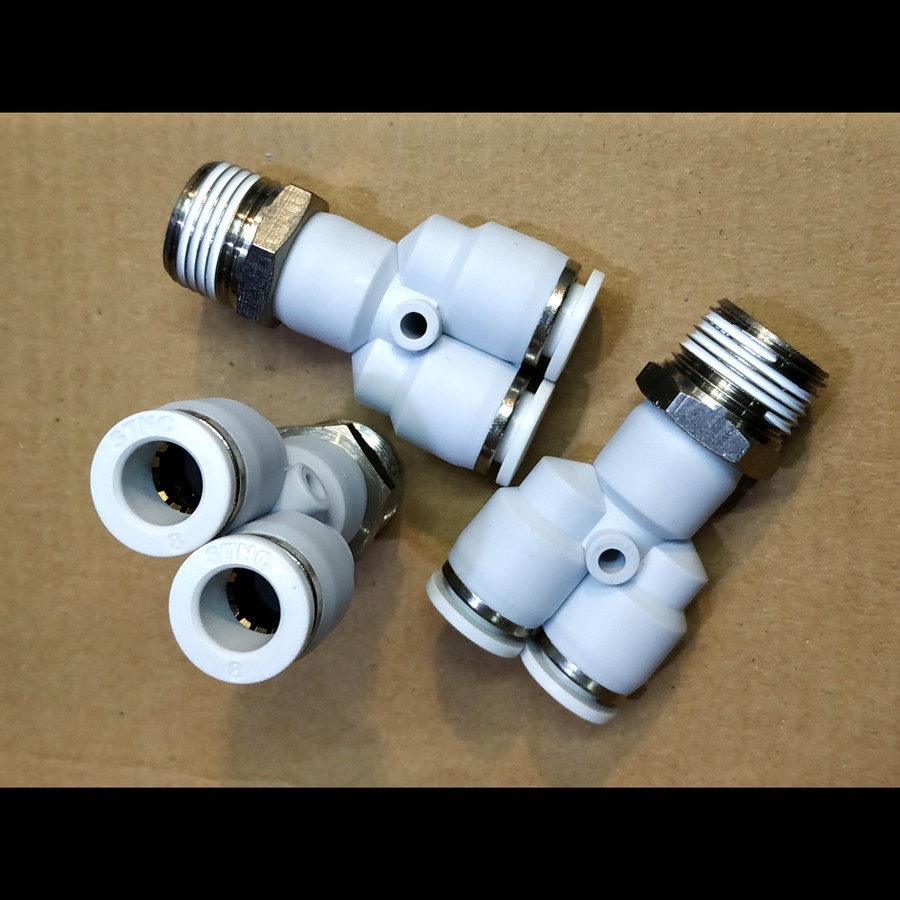 Jual Fitting YPX ( Y Drat)Selang 6mm, drat 1/8 dan 1/4 inch STNC ...