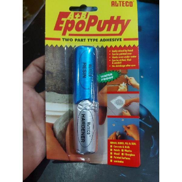 Jual lem porting lem epo putty alteco 50g asli original | Shopee Indonesia