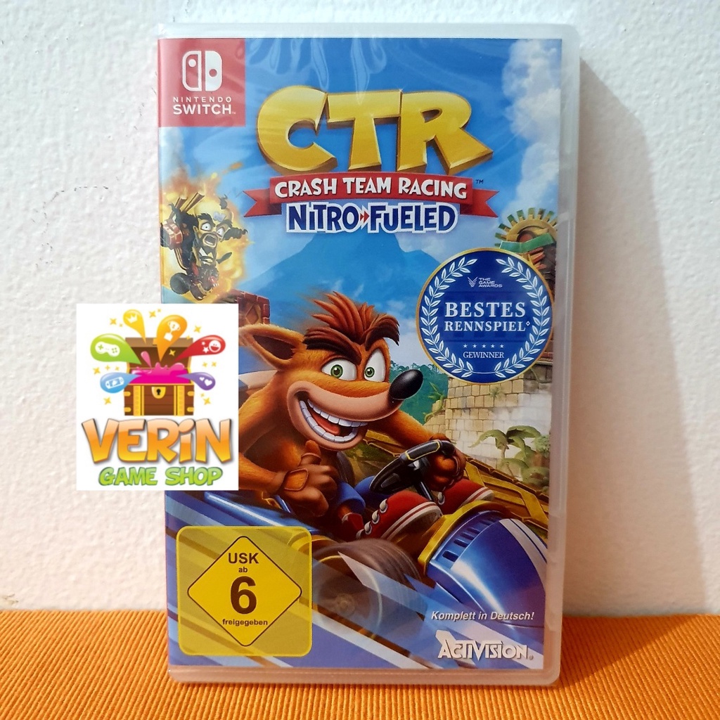 Jual Switch Crash Team Racing: Nitro-Fueled - CTR Nitro Fueled | Shopee ...