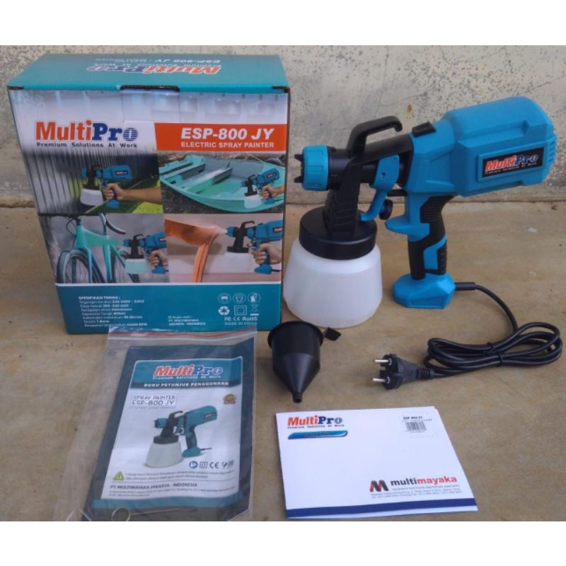 Jual MultiPro ESP800JY Electric Spray Painter esp 800 jy alat cat listrik | Shopee Indonesia