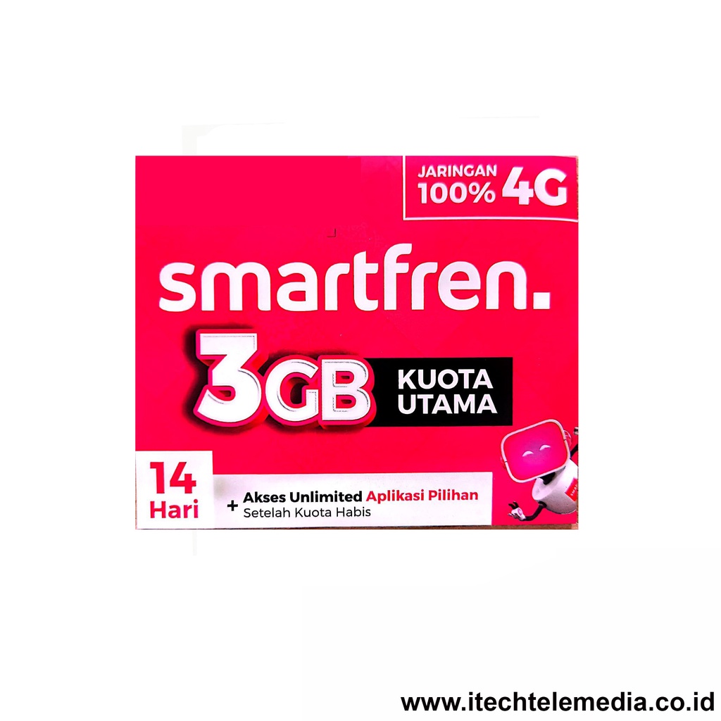 Jual Perdana Smartfren 3GB - 14 Hari | Shopee Indonesia