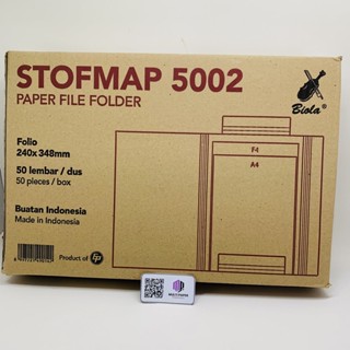 Jual Stofmap Biola 5002 Ukuran Folio Isi 50 Lembar | Shopee Indonesia