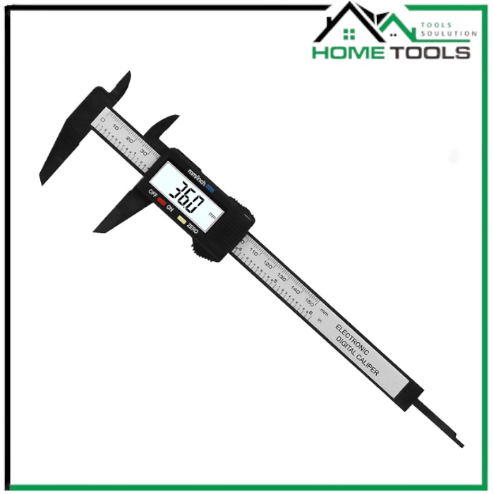 Jual Jangka Sorong Digital 150mm Plastik Caliper Digital Sigmat LCD Screen Long 6 Inch Manual ...