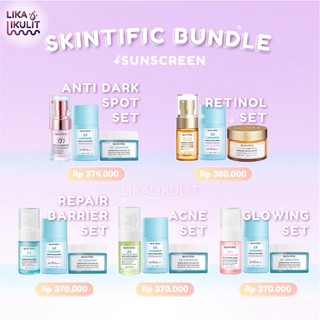 Jual [READY] SKINTIFIC PRODUK/SKINTIFIC BUNDLE WITH SUNSCREEN/SKINTIFIC ...