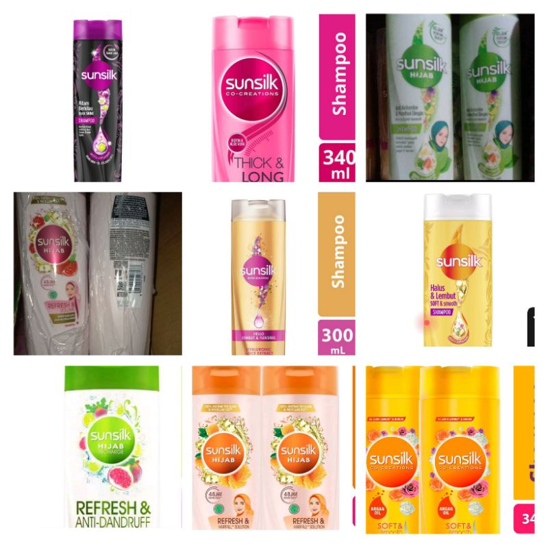 Jual Sunsilk Shampo Hitam Berkilau Black Shine 320ml | Shopee Indonesia