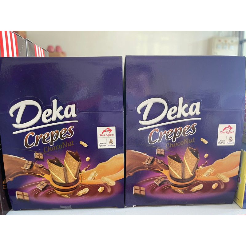 Jual Dua Kelinci Deka Crepes ChocoNut 14g (Isi 12pcs) | Shopee Indonesia