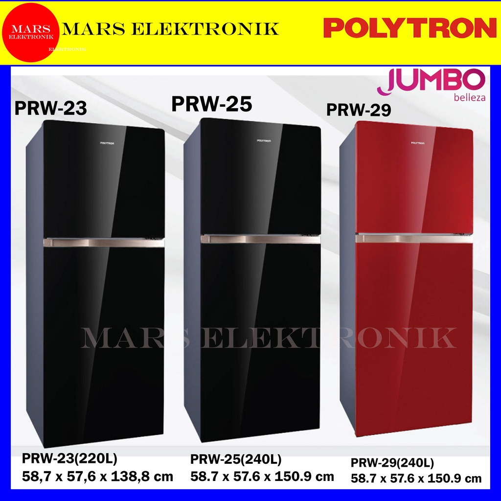 Jual KULKAS POLYTRON BELLEZA JUMBO PRW 23 MN / PRW 25 MN / PRW 29 MN ... Jual KULKAS POLYTRON BELLEZA JUMBO PRW 23 MN / PRW 25 MN / PRW 29 MN ...