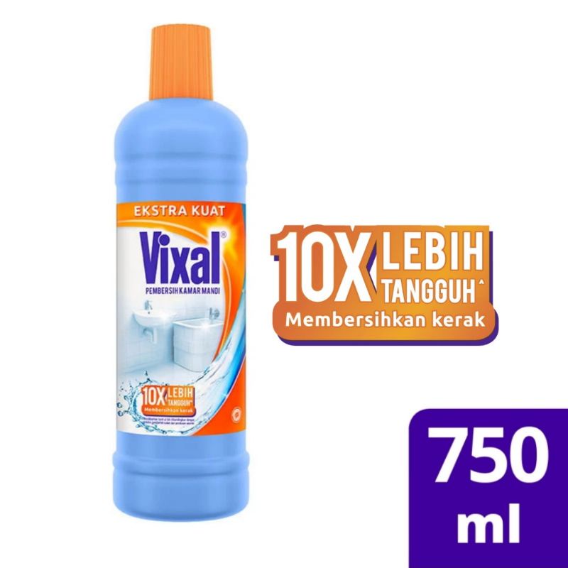 Jual VIXAL Pembersih Porselen Kamar Mandi Ekstra Kuat 750ml | Shopee Indonesia