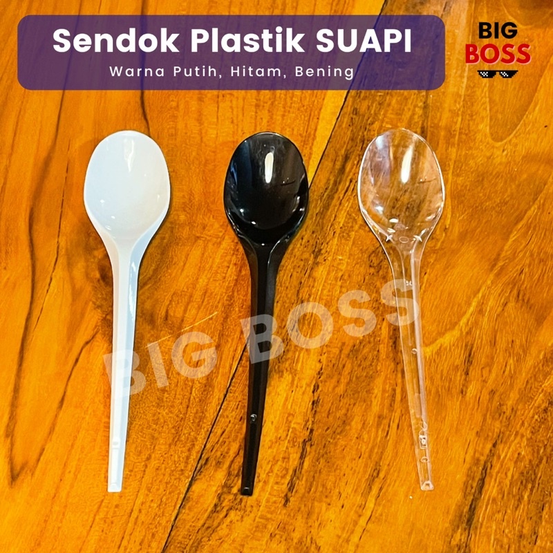 Jual Sendok Makan Plastik SUAPI Higienis Food Grade PREMIUM MURAH ...