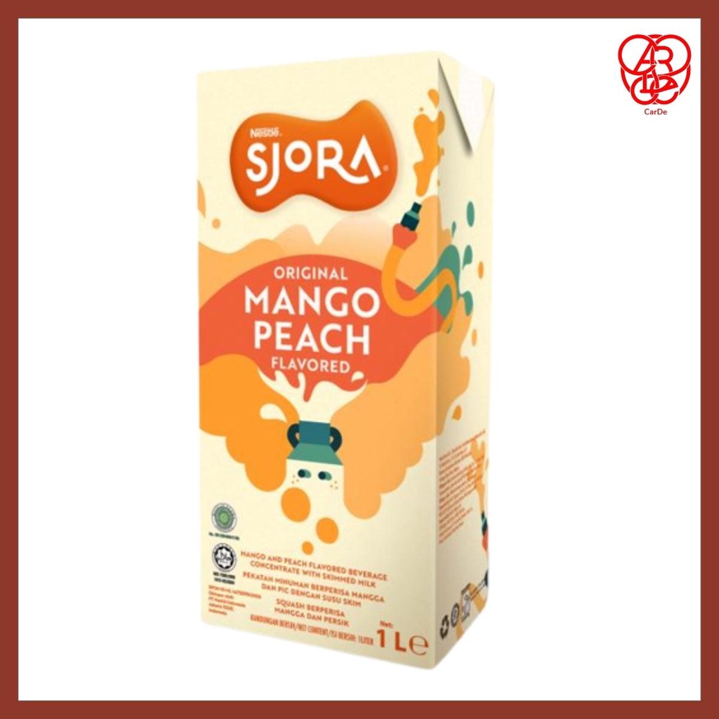 Jual NESTLE Sjora Mango Peach Concentrate 1L | Shopee Indonesia