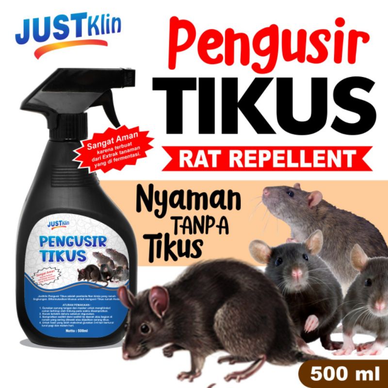 Jual Cairan Ampuh Pengusir Tikus Antikus Anti Tikus Alami 500ml ...
