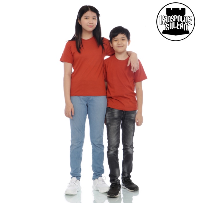 Jual Baju Kaos Polos Anak Usia 2 Tahun sampai 13 Tahun Warna Teracota ... Jual Baju Kaos Polos Anak Usia 2 Tahun sampai 13 Tahun Warna Teracota ...