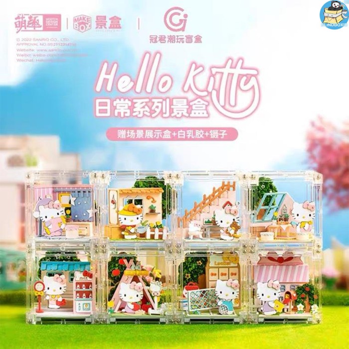 Jual Moetch - Hello Kitty Daily Life Series DIY - 1 set isi 8pcs ...