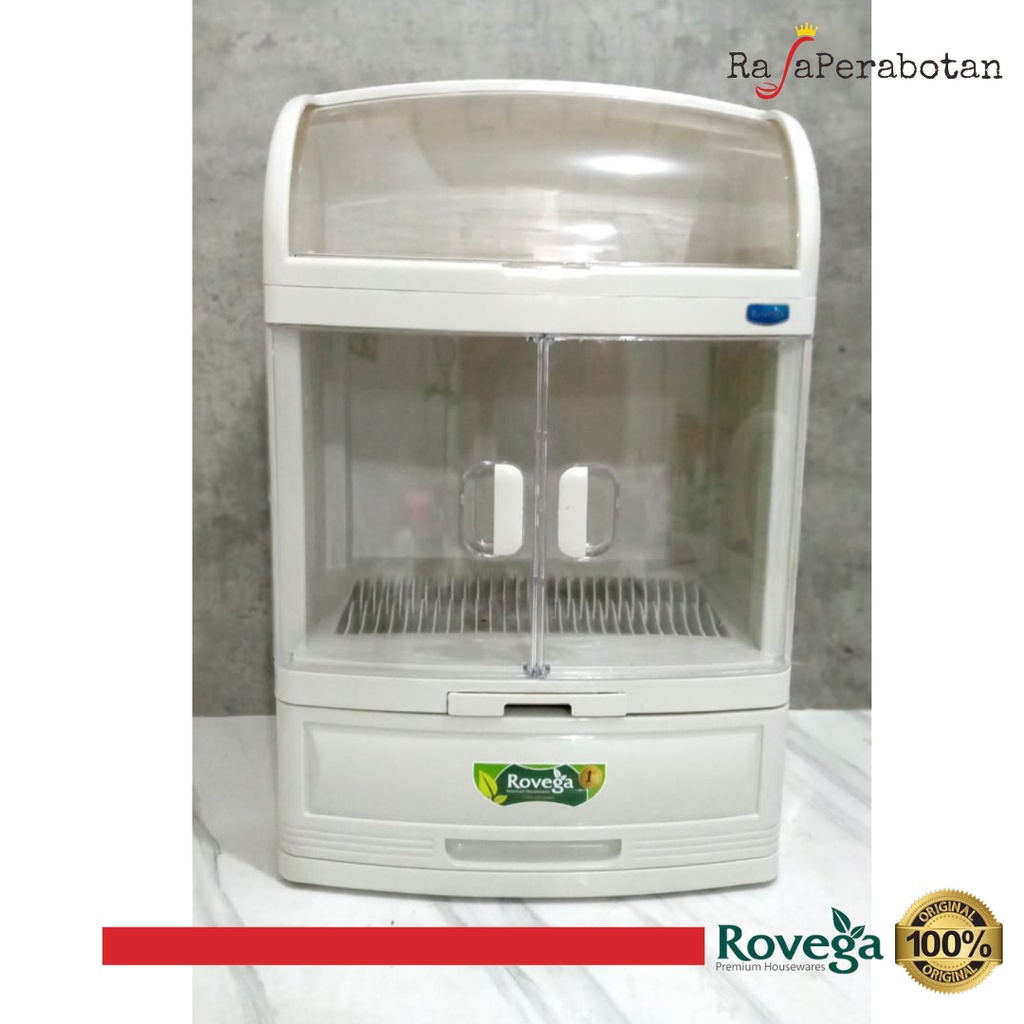Jual Rovega Rak Piring Rovega Pladys Plastik Asli | Shopee Indonesia