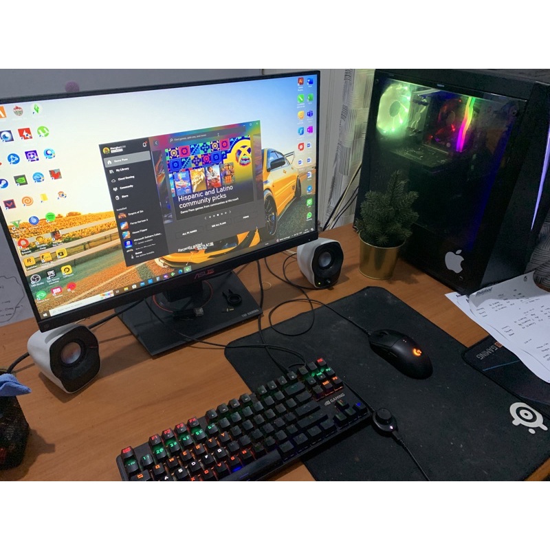 Jual PC GAMING RYZEN 5 3600 MSI GTX 1650 ASUS TUF GAMING VG249 1ms ...
