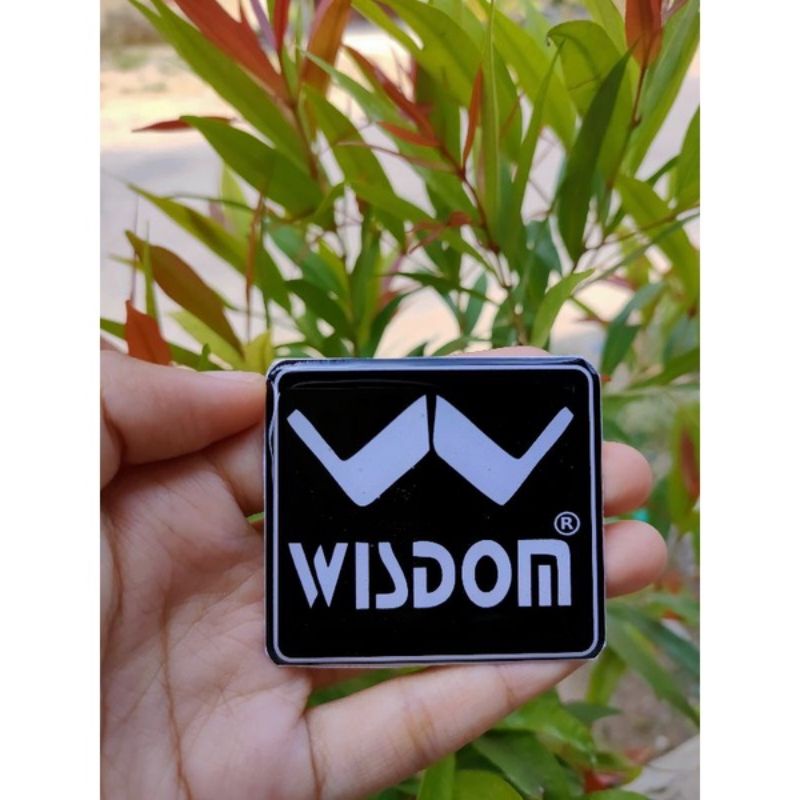 Jual Logo wisdom Timbul 3 dimensi ukuran 5,5 x5 | Shopee Indonesia