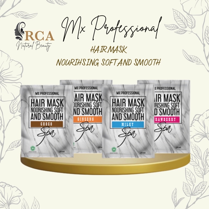 Jual MX Profesional HAIR MASK NOURISHING SOFT AND SMOOTH /sachet ...