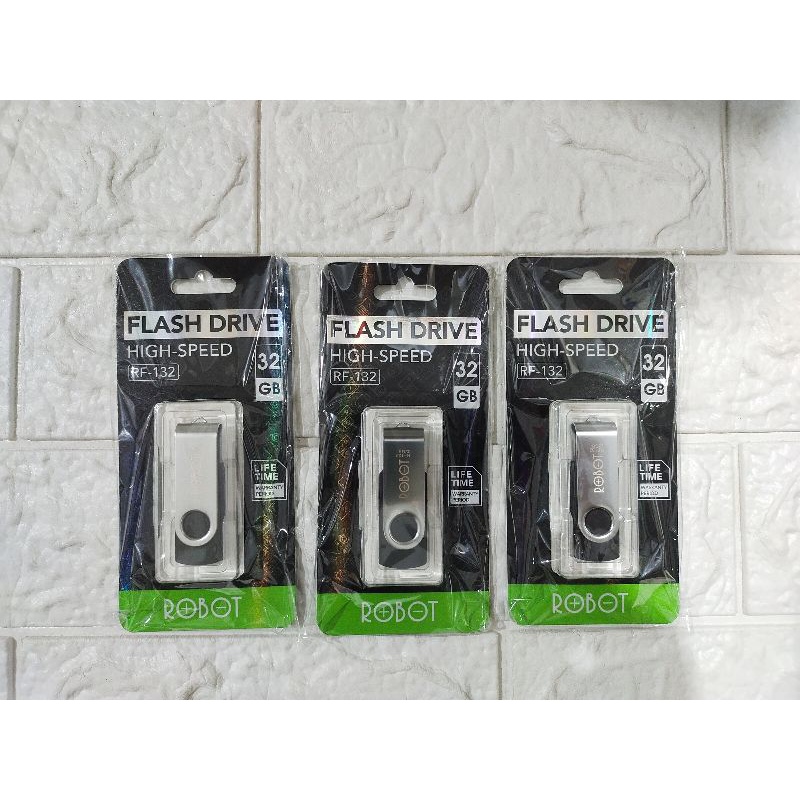 Jual FLASHDISK ROBOT ORIGINAL BERGARANSI RESMI 32GB | Shopee Indonesia