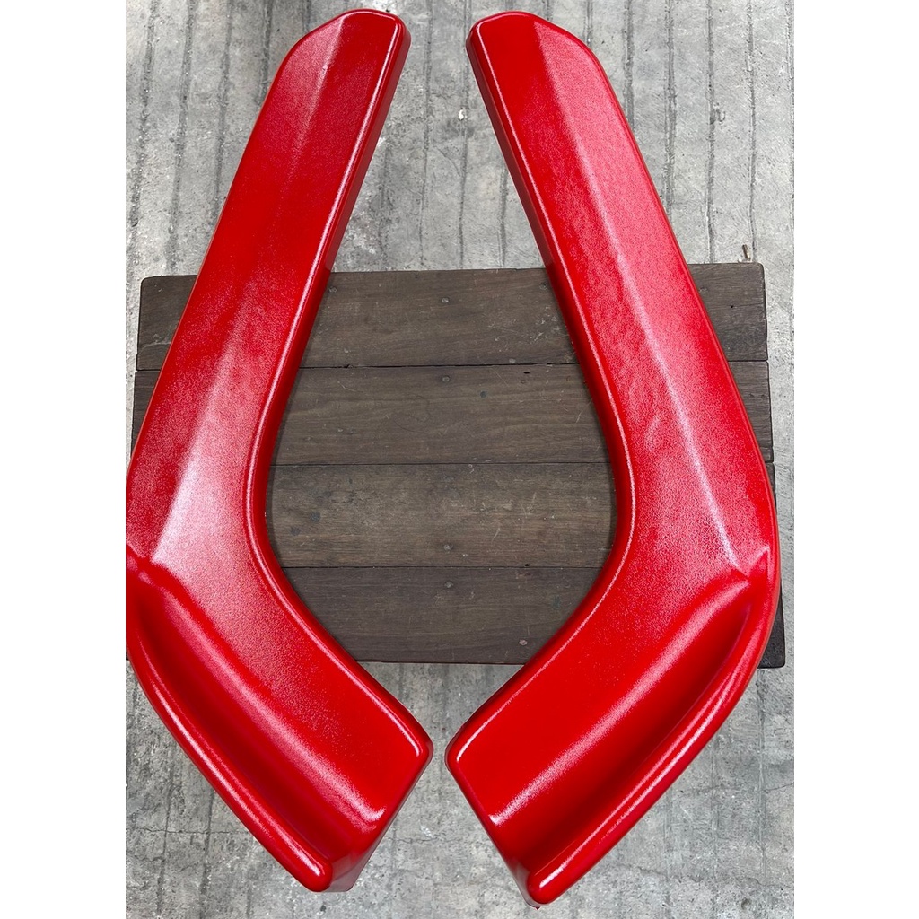Jual Winglet Diffuser Universal Lips Bumper Depan Mobil Wide Body Warna ...