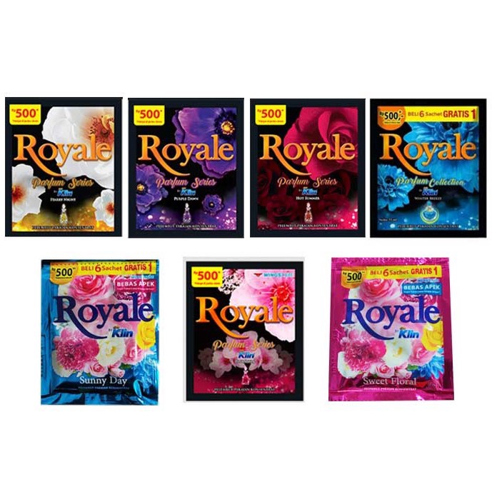 Jual Royale ️ Royale Softener Pengharum Dan Pelembut Pakaian 13ml Harga ...