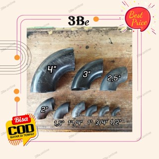 Jual Elbow besi pipa las uk 3 inch elbo Lbow keni knee pipa las ...