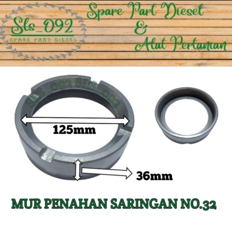 Jual GILINGAN DAGING NO.32 (MUR PENAHAN SARINGAN) | Shopee Indonesia