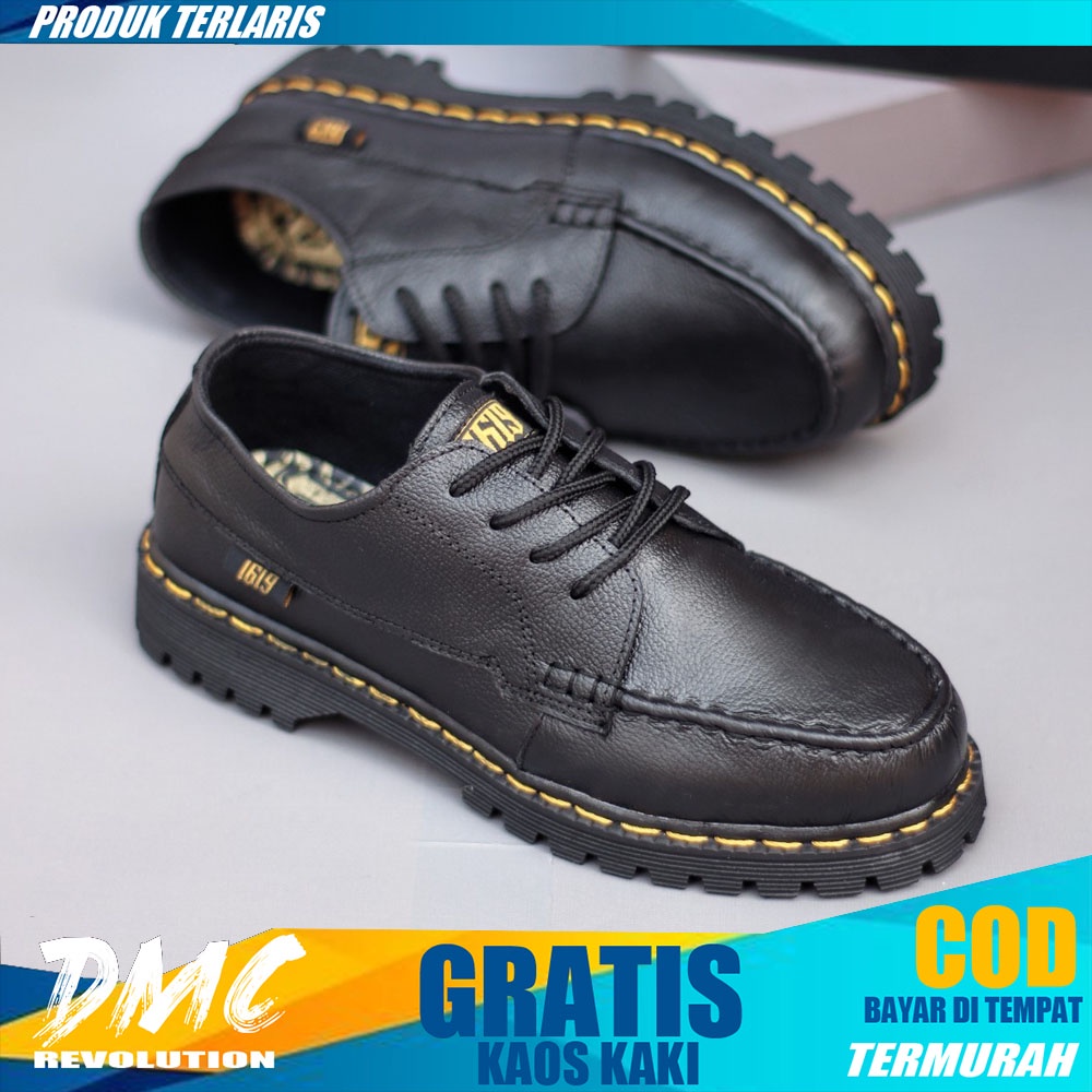 Jual DOMART - Sepatu Formal Pantofel Docmart Low Boots Kulit Asli ...