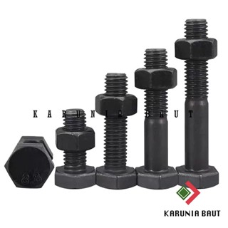 Jual BAUT & MUR M8 BAJA HITAM DRAT 8 MM PITCH 1.25 MM KUNCI RING PAS 13 | Shopee Indonesia