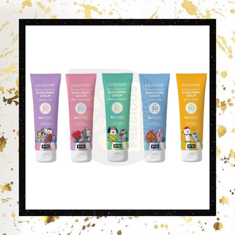 Jual Azarine Body Guard Moisturizer Sunscreen Serum SPF 50 PA+++++ With ...