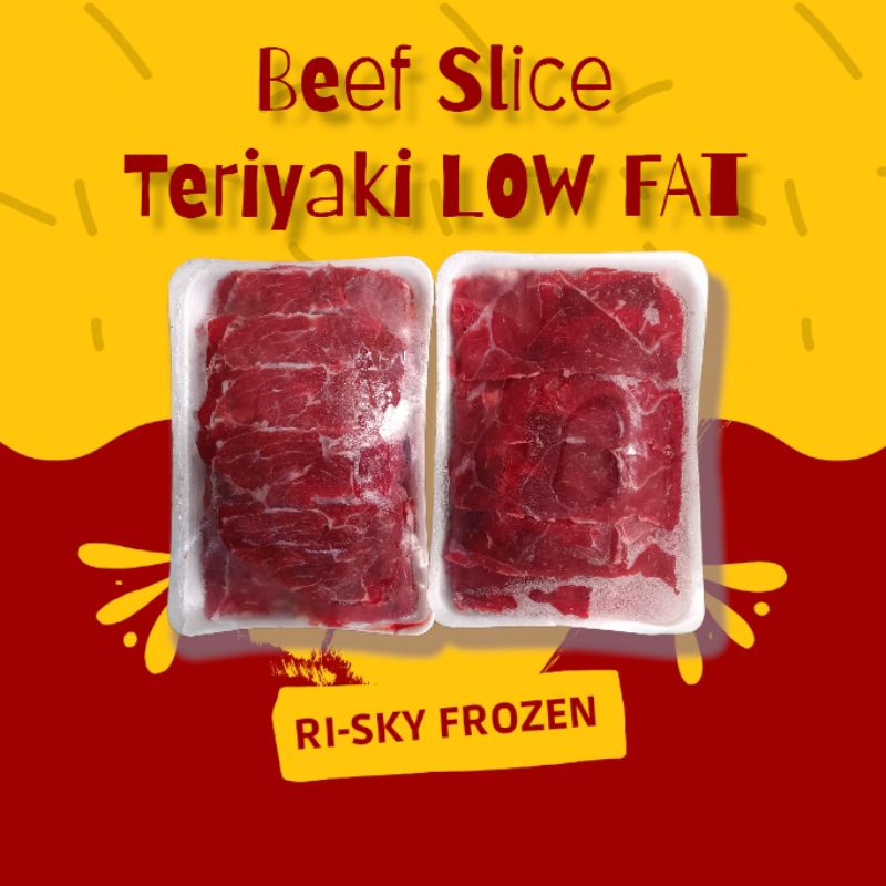Jual BEEF SLICE SEDIKIT LEMAK 500gr-DAGING SAPI IRIS YAKINIKU ...