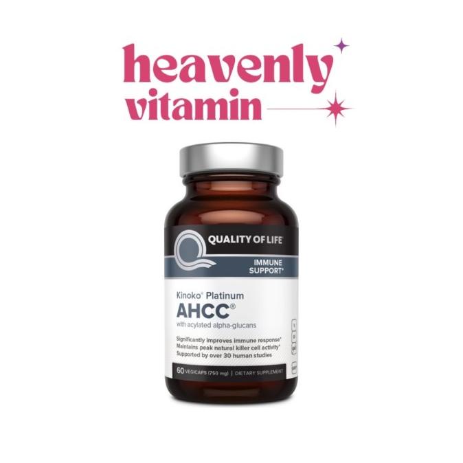 Jual Quality of Life Kinoko Platinum AHCC 750 mg - 60 Vegicaps | Shopee ...
