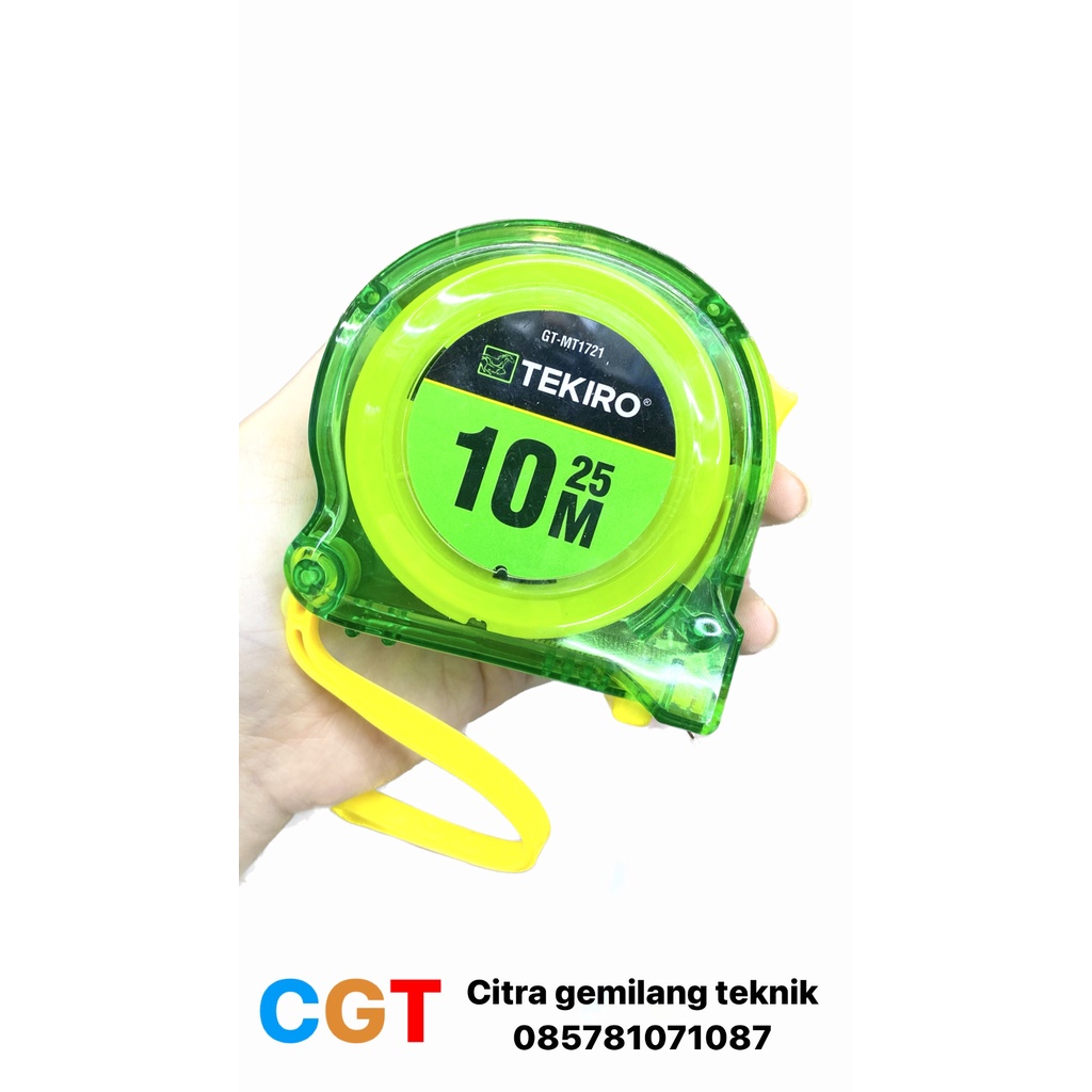Jual Tekiro measurement tape transparent 10m/ meteran transparan ...