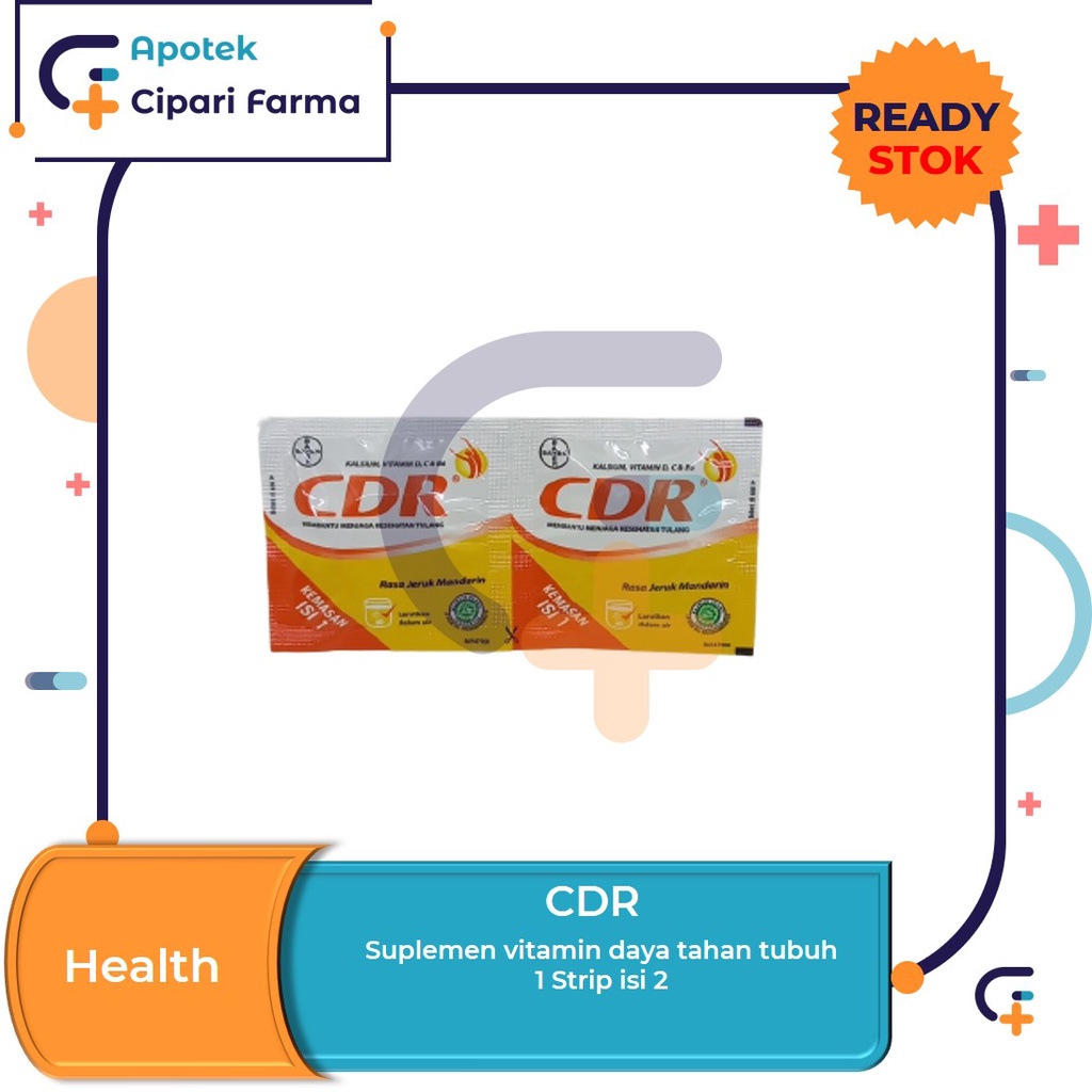 Jual CDR Effervescent Suplemen Kesehatan Tulang | Vitamin C | Kalsium 1 ... Jual CDR Effervescent Suplemen Kesehatan Tulang | Vitamin C | Kalsium 1 ...
