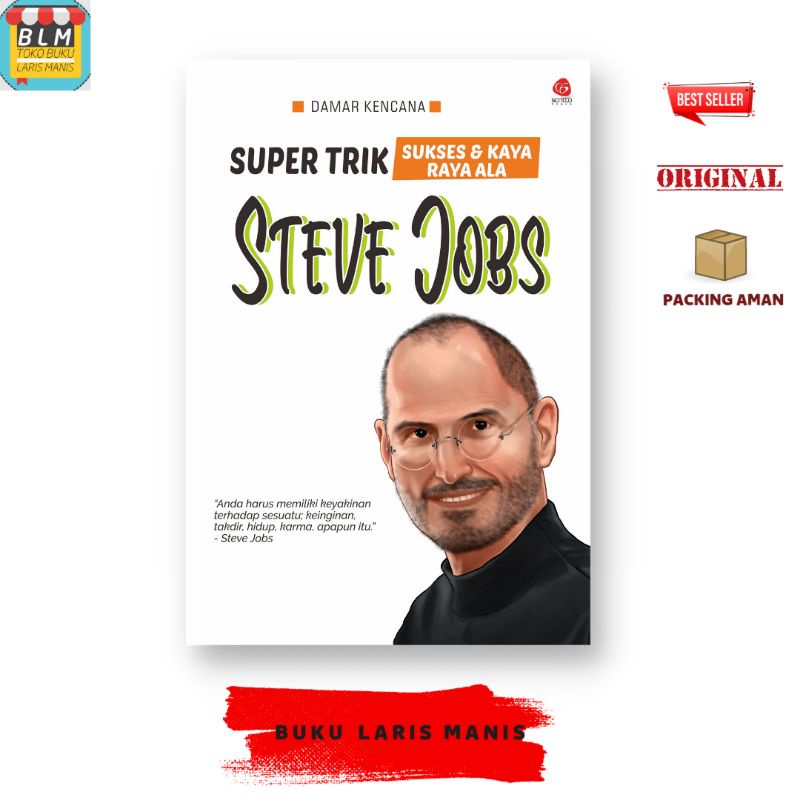 Jual BUKU SUPER TRIK SUKSES & KAYA RAYA ALA STEVE JOBS | Shopee Indonesia