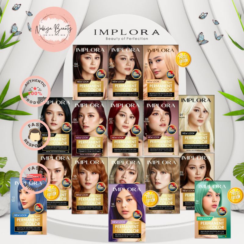 Jual Implora Hair Color | Colour Cat Semir Rambut Bleach Pastel ...