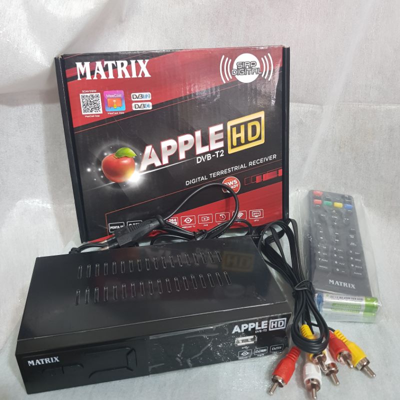 Jual Set Top Box Matrix Apple HD | Shopee Indonesia