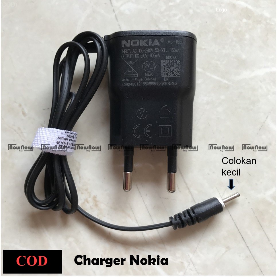 Jual Travel Charger Nokia Jadul Original Cas Casan Travel Adapter HP ...