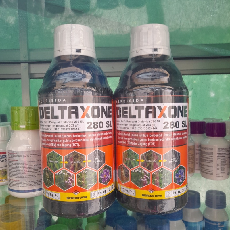 Jual Herbisida Rumput DELTAXONE 280SL 1 Liter Pembasmi Rumput Liar ...