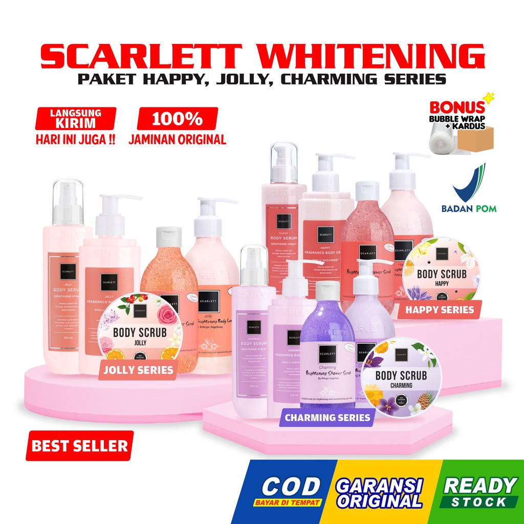 Jual satu set scarlet Harga Terbaik & Termurah Maret 2023 | Shopee ...