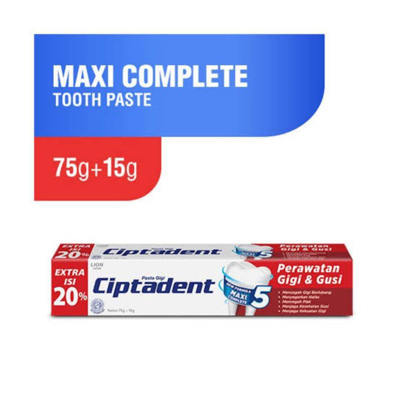 Jual Ciptadent ice mint 75gr/120gr/190gr | Shopee Indonesia