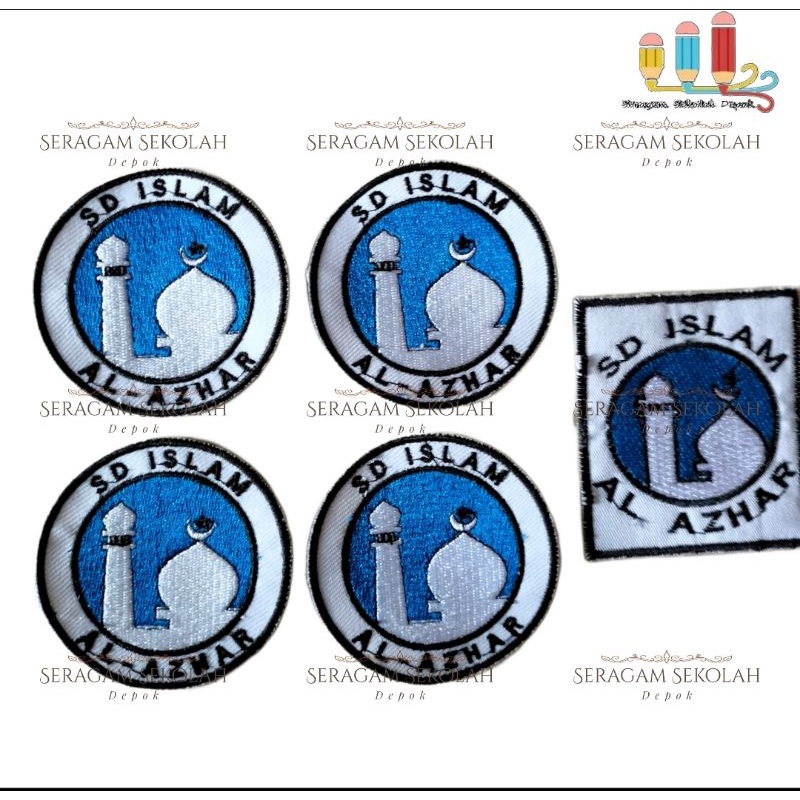 Jual Logo Bordir Sekolah Al Azhar | Shopee Indonesia