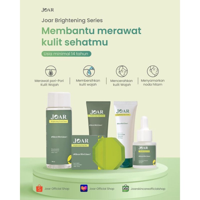 Jual Joar Brightening Series | Shopee Indonesia