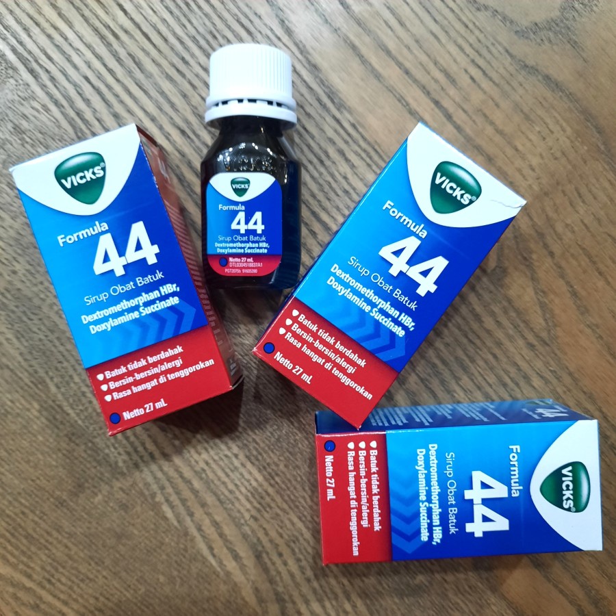 Jual Obat Batuk Sirup VICKS FORMULA 44 DEWASA 27 ml Cough Syrup ...