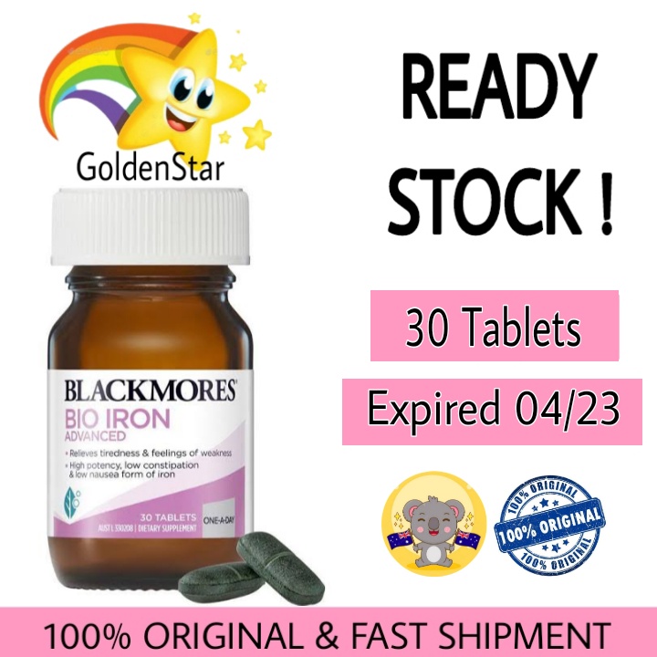 Jual Blackmores Bio Iron Advanced 30 tablets | Shopee Indonesia