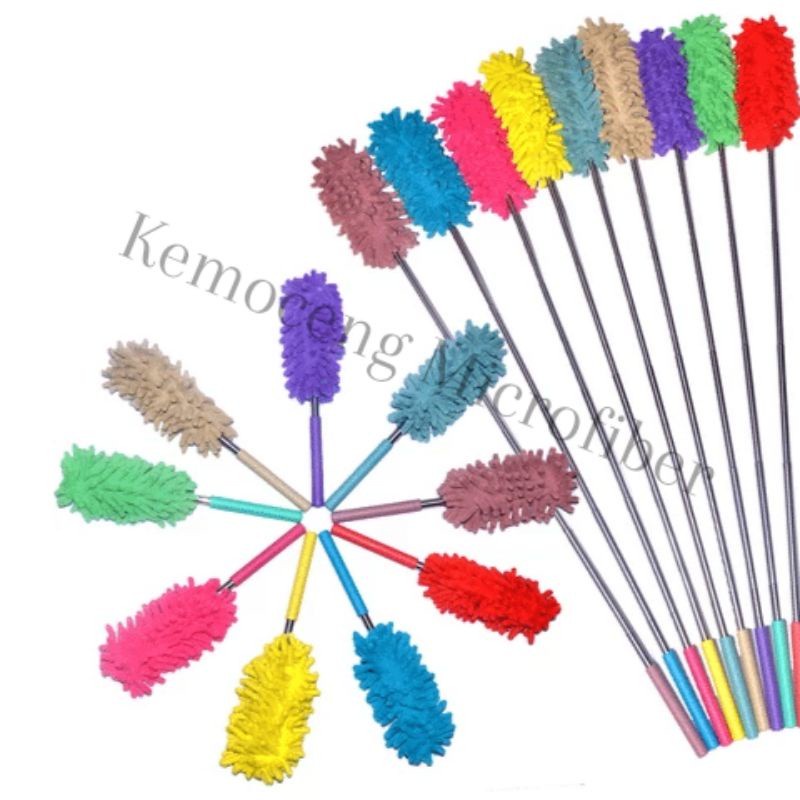 Jual CL Kemoceng Microfiber Kemoceng Cendol Tongkat Flexible Teleskopik ...